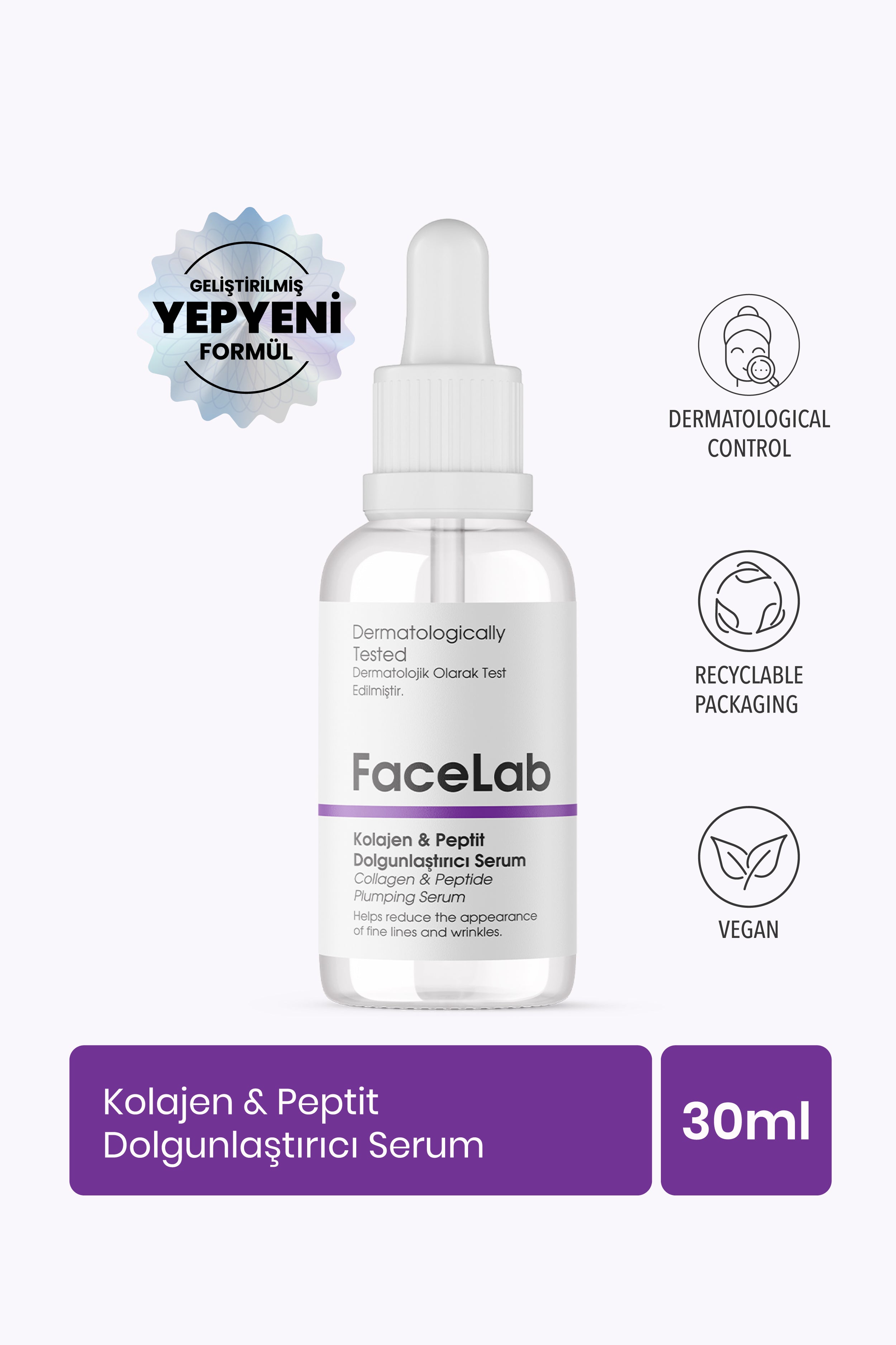 Canlandırıcı Anti-Aging Kolajen Serum – FaceLab